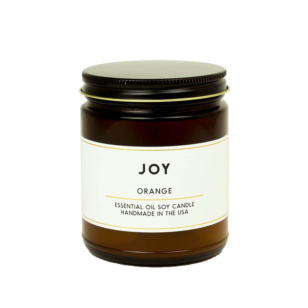 Joy Orange Essential Oil Soy Jar Candle | Buy ACDC Candles
